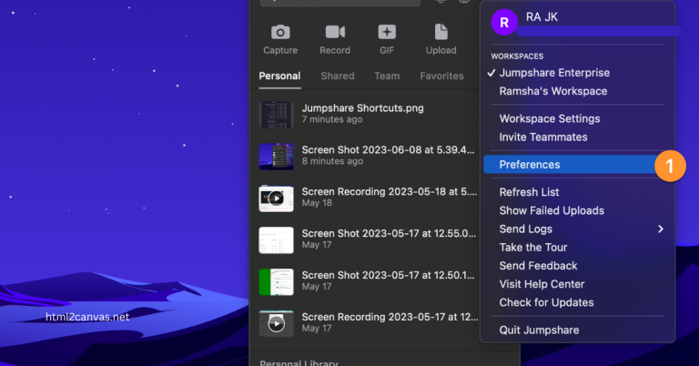 Capture Screenshot using html2canvas Easily| step- by -step